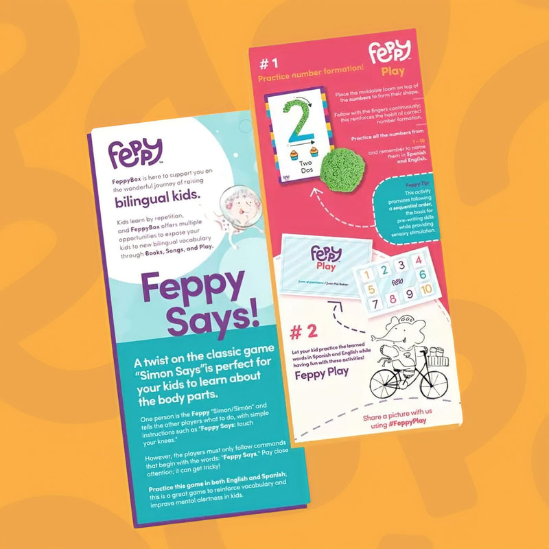 Bilingual Toys for Kids - Feppy